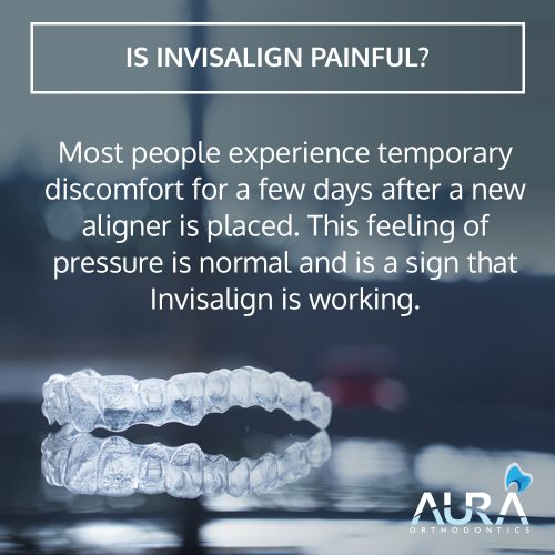 Invisalign Facts: Is Invisalign Painful? | Aura Orthodontics
